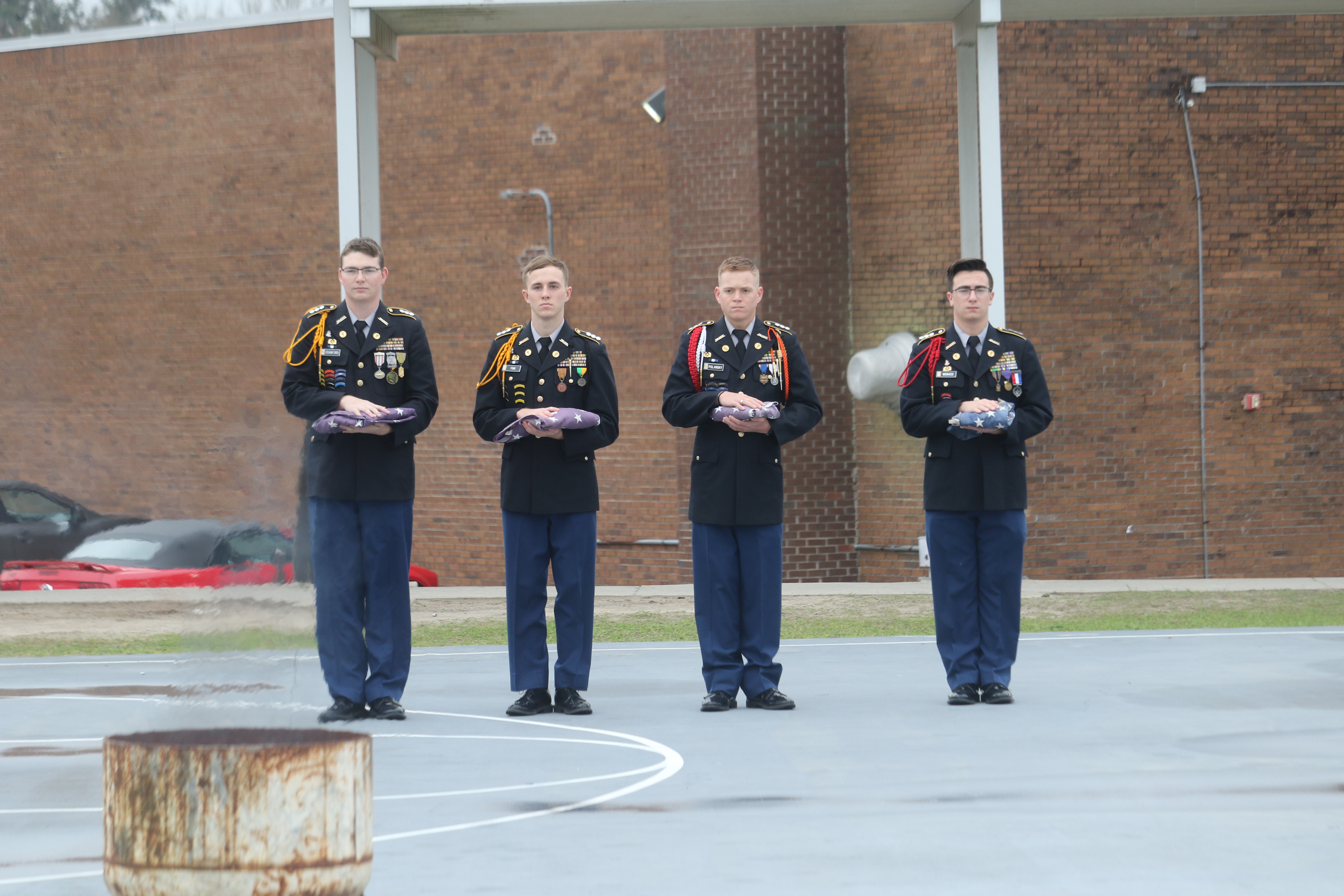 Honoring the flag: Columbia JROTC holds disposal ceremony | Lake City ...