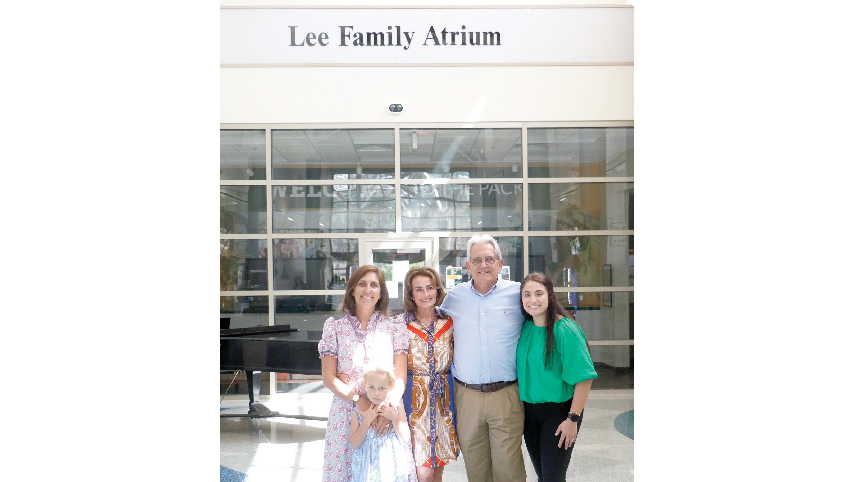 Library atrium named for Lee family | Lake City Reporter